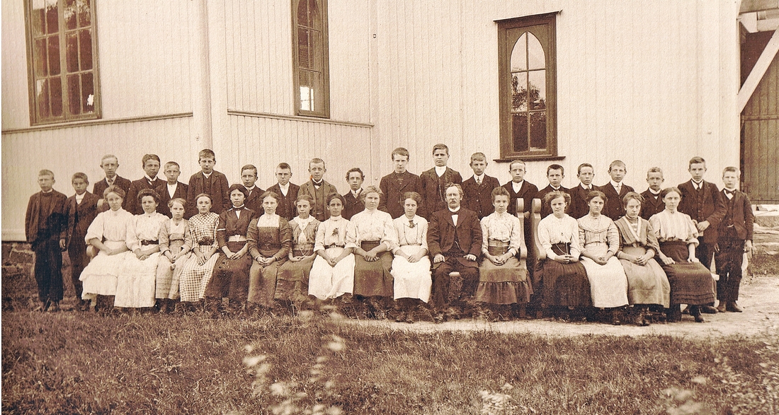 Konfirmantbilde Øymark - Marker kirkelige fellesråd